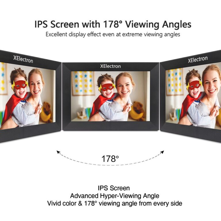 10 inch Smart WiFi Digital Photo Frame Touch Screen IPS Full-HD Display ...