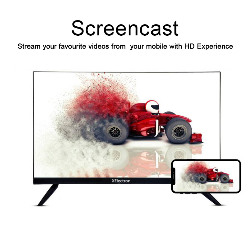 XElectron 80 cm (32 inch) HD Ready Smart Android 11 LED TV with 2GB RAM & Soundbar 32XE11 (Black ...