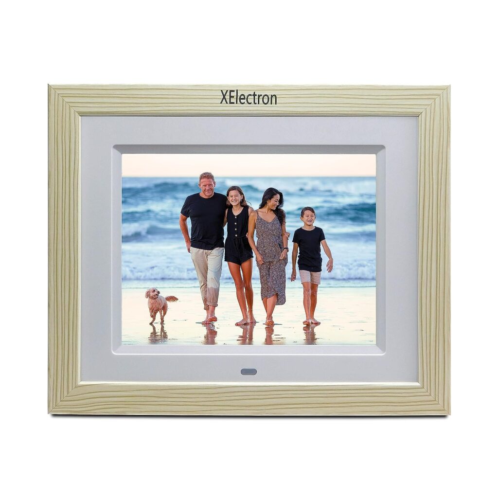 XElectron 8 inch IPS LED Digital Photo Frame with HD Display, Auto ...