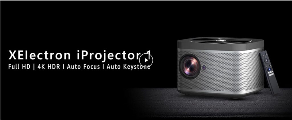 XElectron iProjector 1 Auto Focus Auto Keystone Projector for Home ...