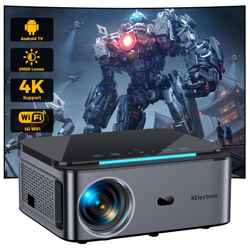 XElectron iProjector 2 Plus Auto Focus Auto Keystone Smart Projector ...