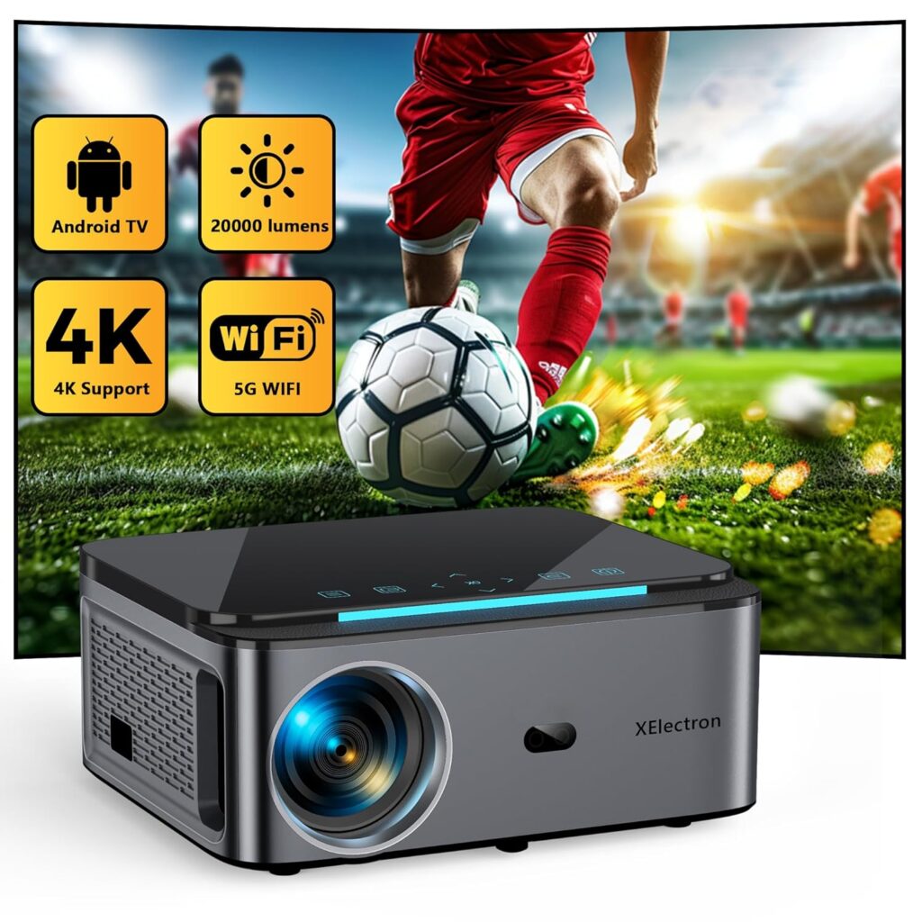 XElectron iProjector 2 Plus Auto Focus Auto Keystone Smart Projector ...