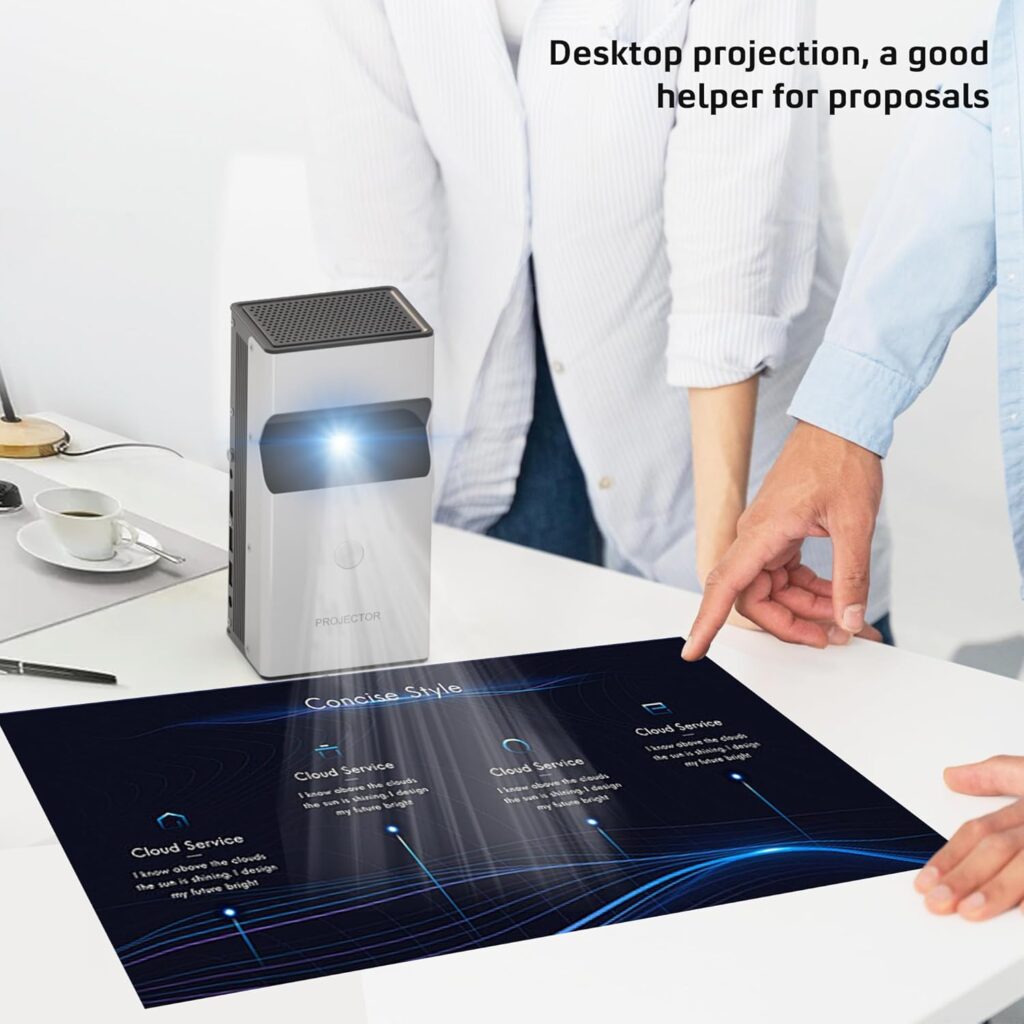 XElectron UST 01 Ultra Short Throw Laser Smart Projector with 9500 ...